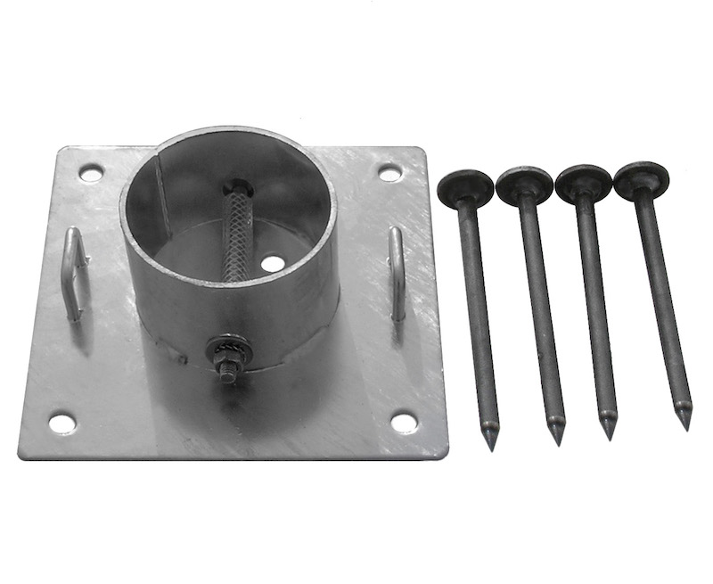 Baseplate kit (incl. 4 ground stakes)
