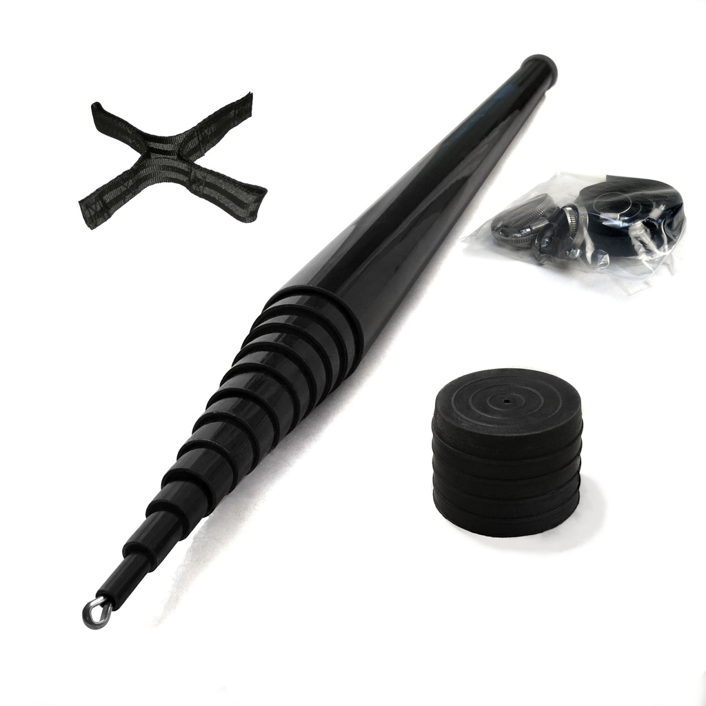 12m HD Fiberglass pole set 2e